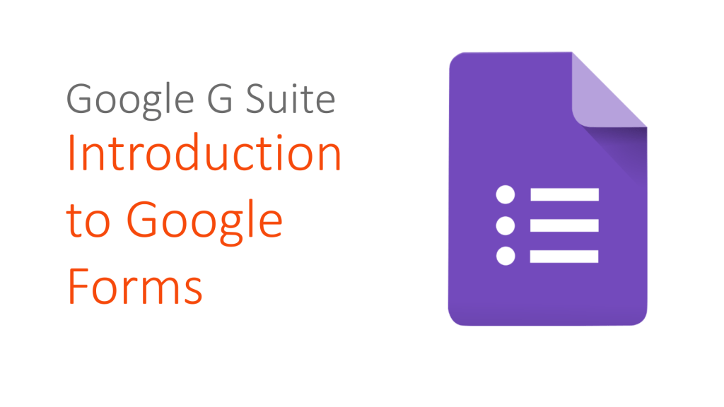 Introduction to Google Forms – Professional Development Platform