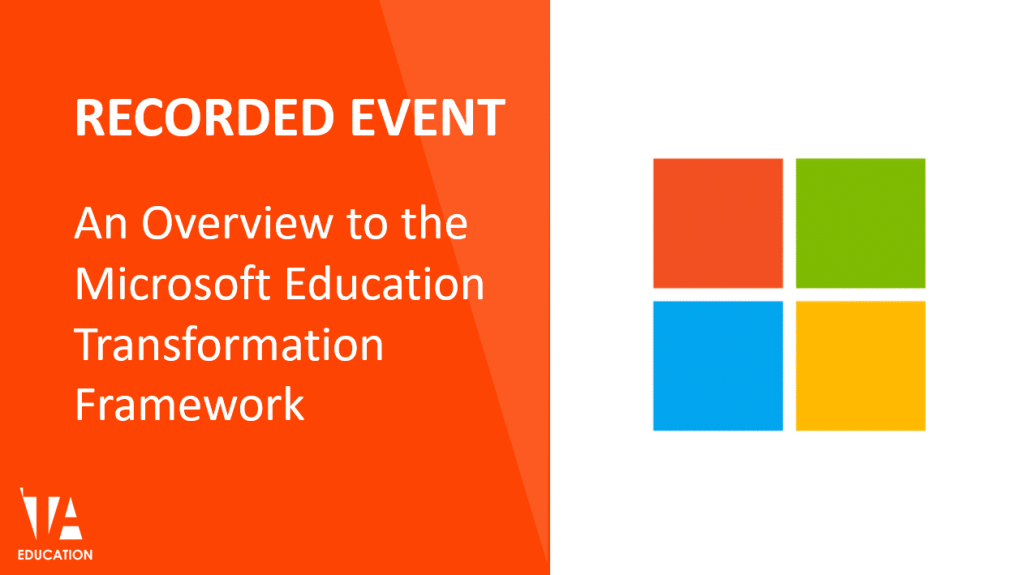 An Overview To The Microsoft Education Transformation Framework Professional Development Platform